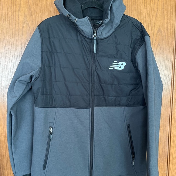 New Balance | Jackets & Coats | Nwt Mens New Balance Hooded Jacket ...